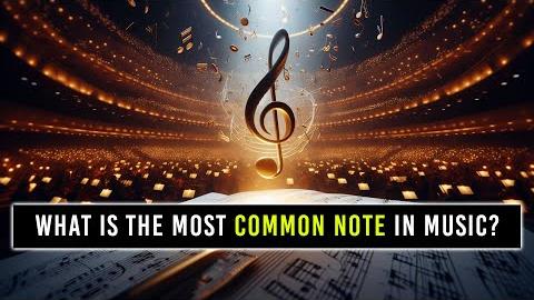 What Is the Most Common Note in Music? - Music Video Lesson by Robert ...