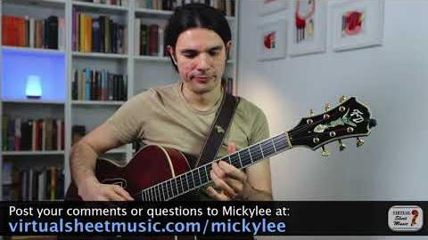 How to Play Shell Voicings on Guitar - Jazz guitar Video Lesson by Mickylee