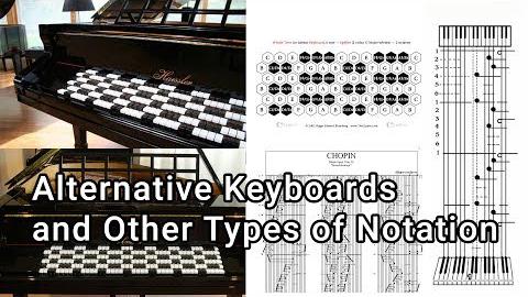 Alternative Keyboards and Types of Notation - Piano Video Lesson by ...