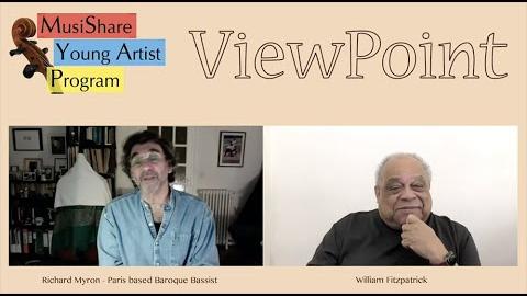 Interview with Richard Myron, Paris based Baroque Bassist - Violin ...
