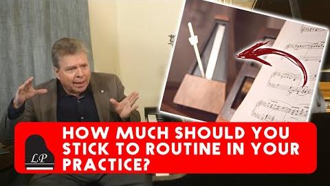 How Much Should You Stick To Routine in Your Practice? - Music Video ...