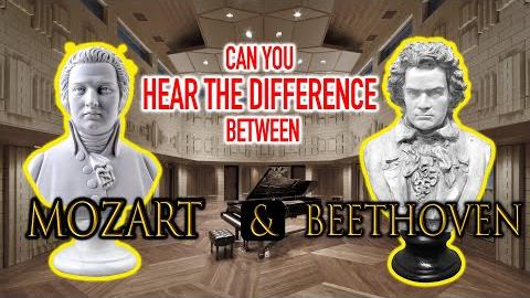 Can You Hear the Difference Between Mozart and Beethoven? - Music Video ...