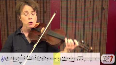 How to Play the Gigue by Pachelbel - Beginning violin and fiddle Video ...