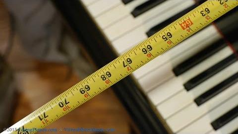 How to Measure Your Piano - Part 1 - Piano Video Lesson by Robert Estrin