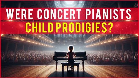Were All Concert Pianists Child Prodigies? - Piano Video Lesson by ...