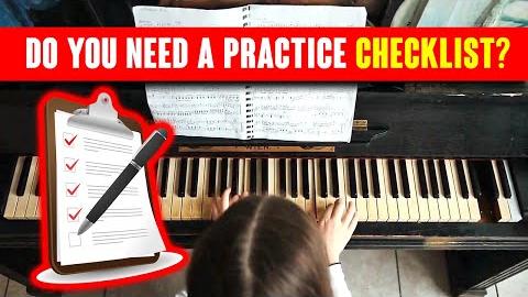 Do You Need a Practice Checklist? - Music Video Lesson by Robert Estrin