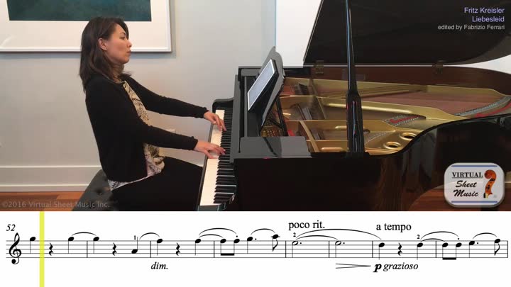Liebesleid for Violin And Piano, Video Accompaniment Track